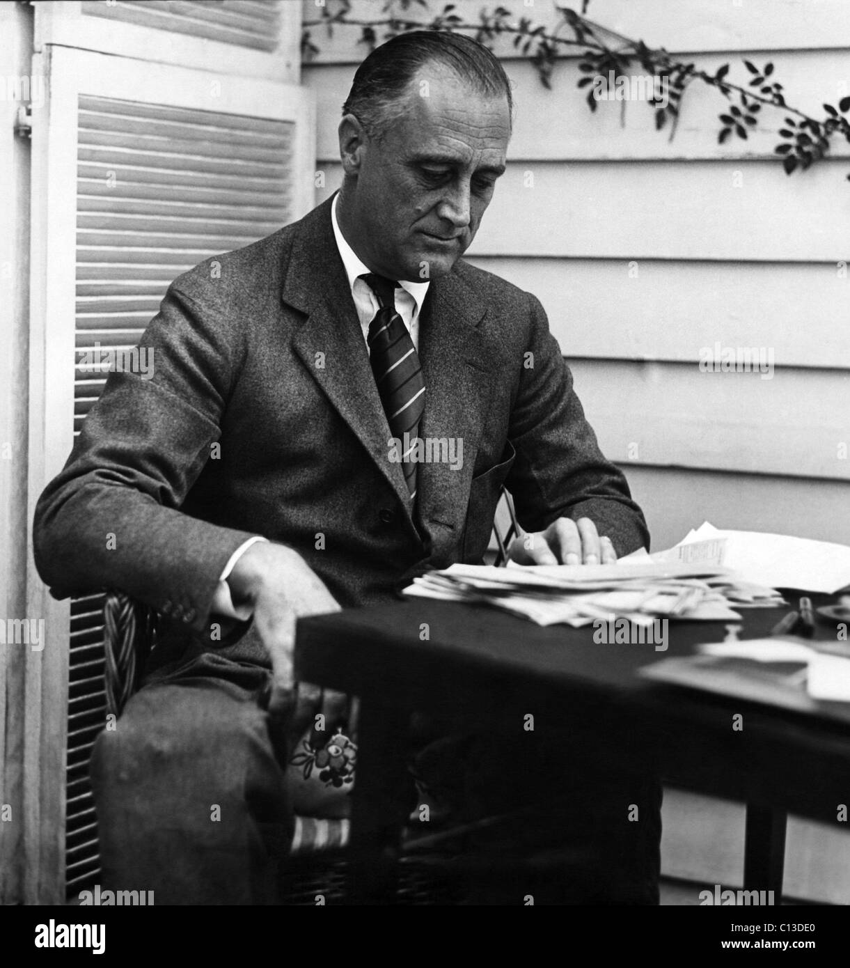 FDR Presidenza. Il presidente statunitense Franklin Delano Roosevelt ...
