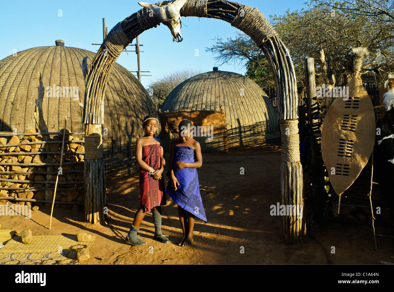 Shakaland cultural village immagini e fotografie stock ad alta ...