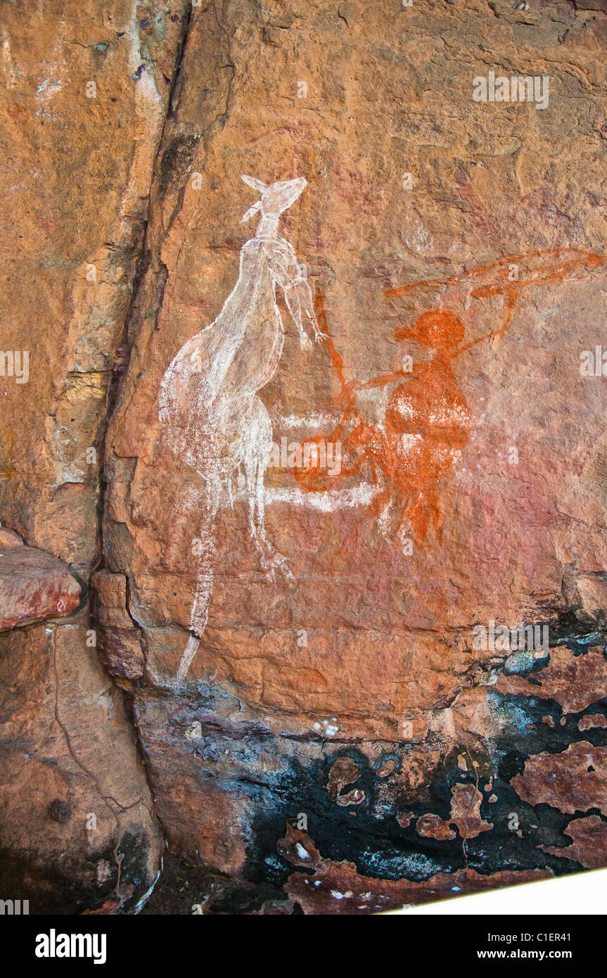 Graffiti preistorici rupestri immagini e fotografie stock ad alta ...
