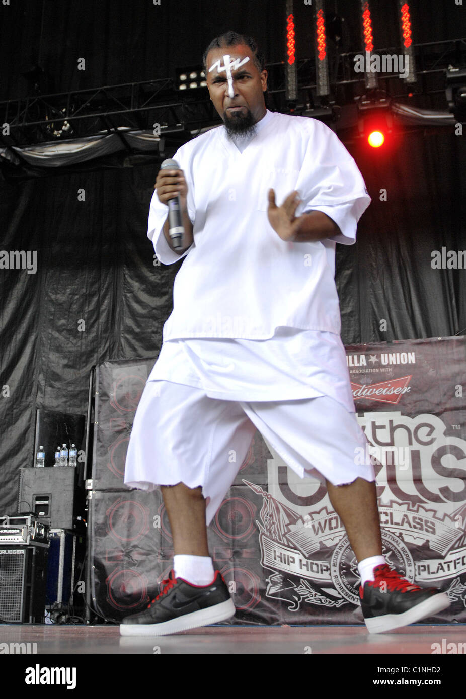 Aaron Dontez Yates aka Tech N9ne Rock The Bells Festival 2009 tenutasi ...