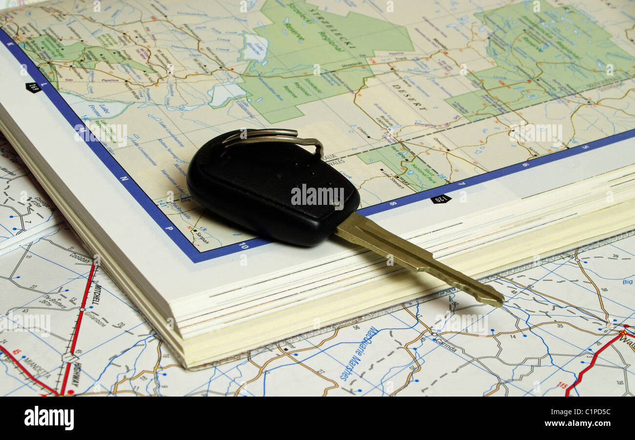 Road maps immagini e fotografie stock ad alta risoluzione - Alamy