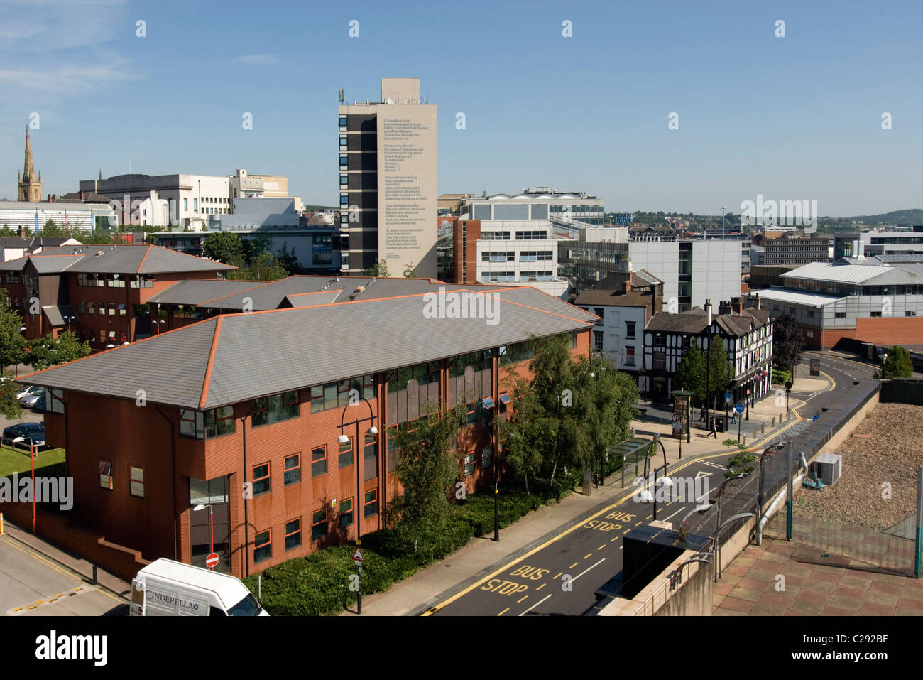 Centro città sheffield immagini e fotografie stock ad alta risoluzione ...