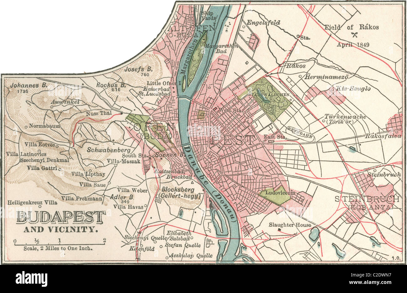 Mappa di buda immagini e fotografie stock ad alta risoluzione - Alamy