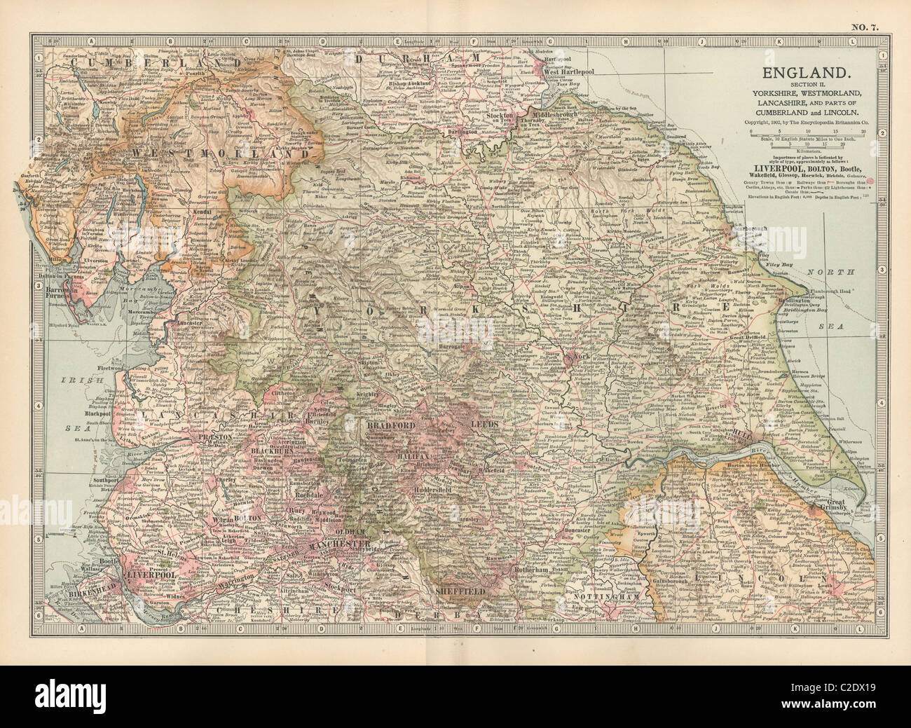 Mappa mappa inghilterra immagini e fotografie stock ad alta risoluzione ...