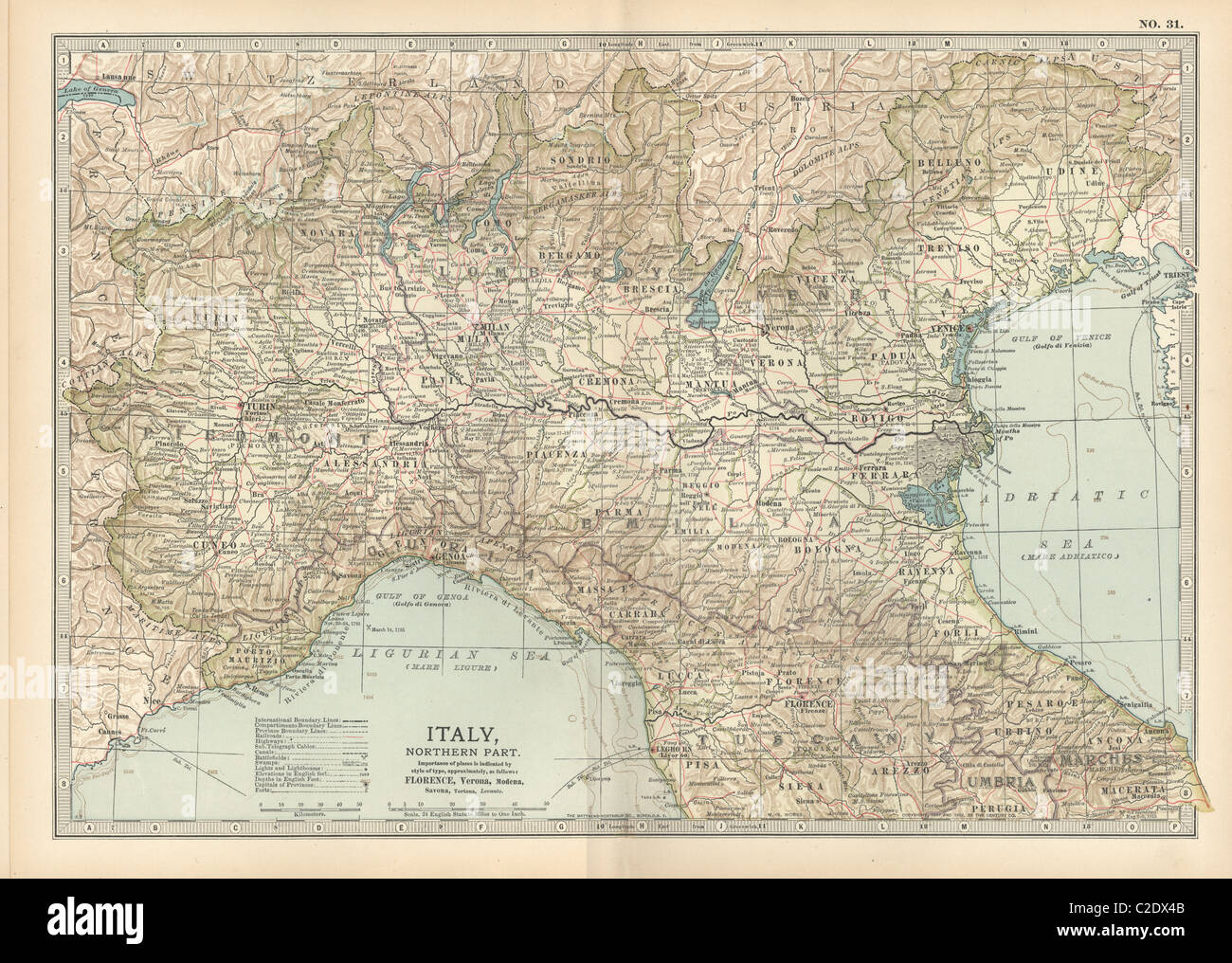 Mappa dell'italia immagini e fotografie stock ad alta risoluzione - Alamy
