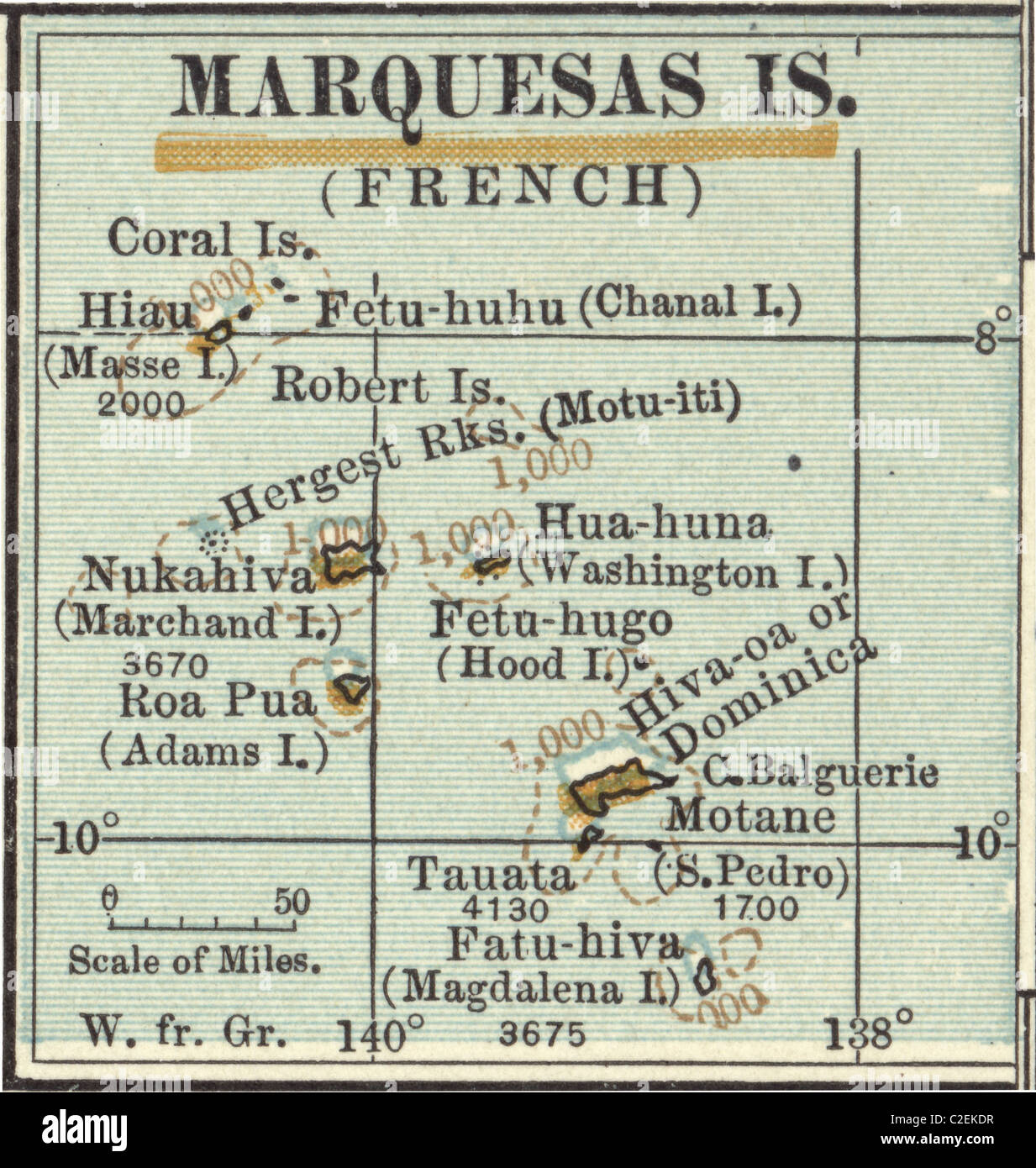 Mappa delle isole marchesi immagini e fotografie stock ad alta ...