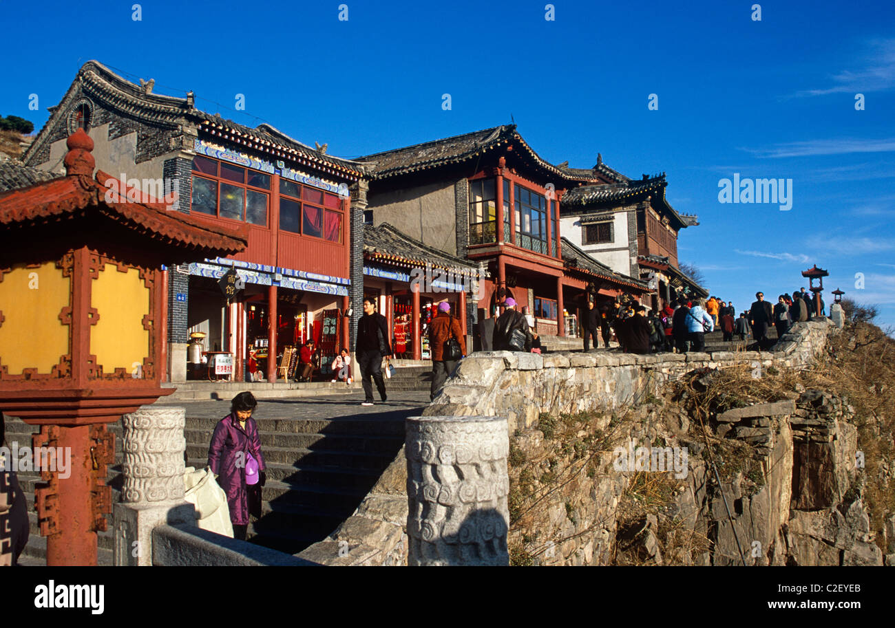 Mount tai shan china immagini e fotografie stock ad alta risoluzione ...