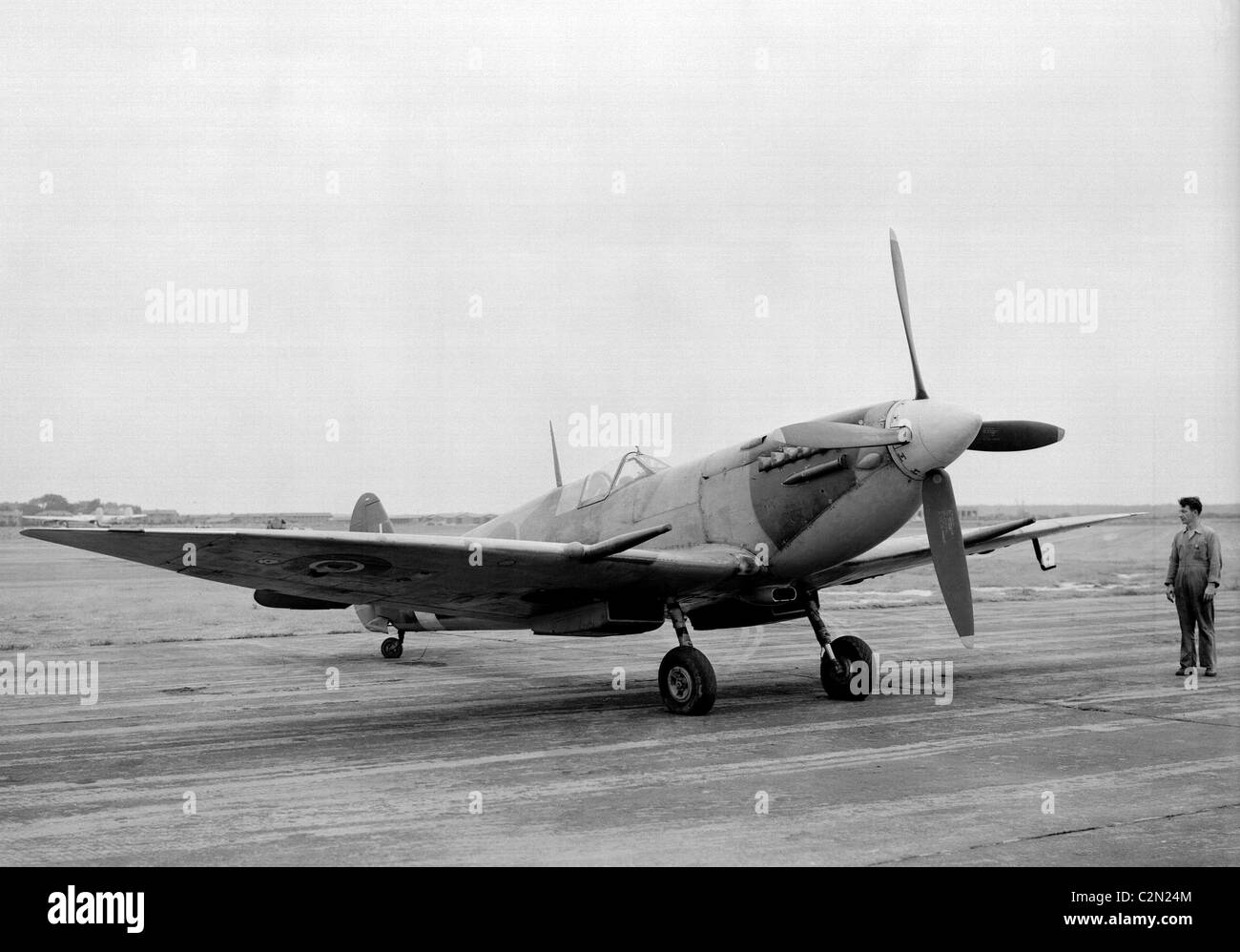 Aereo da caccia seconda guerra mondiale supermarine spitfire immagini e fotografie stock ad alta ...