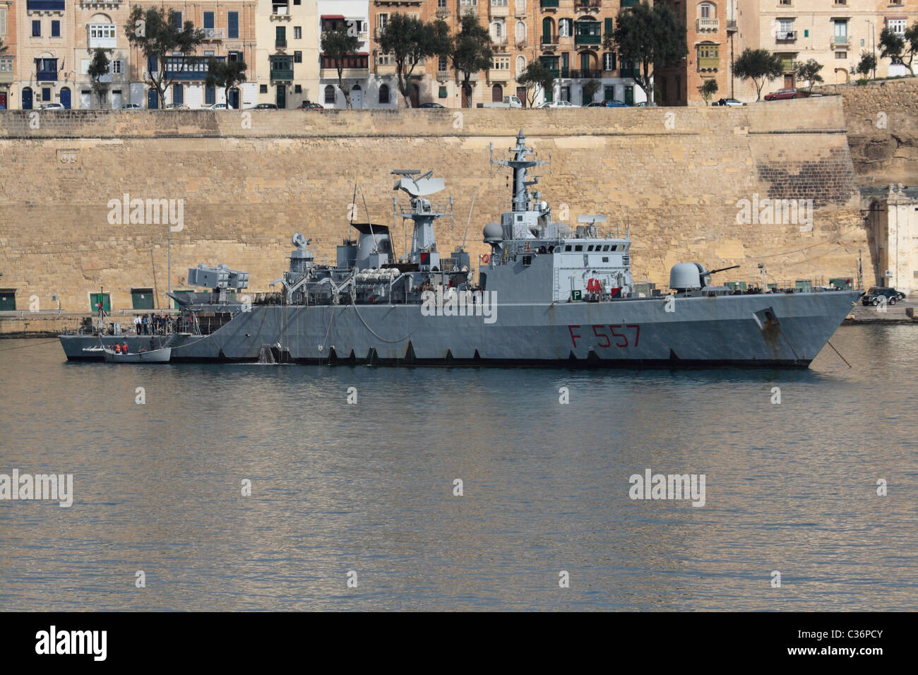 La Marina Militare Italiana Classe Minerva corvette Fenice Foto stock ...