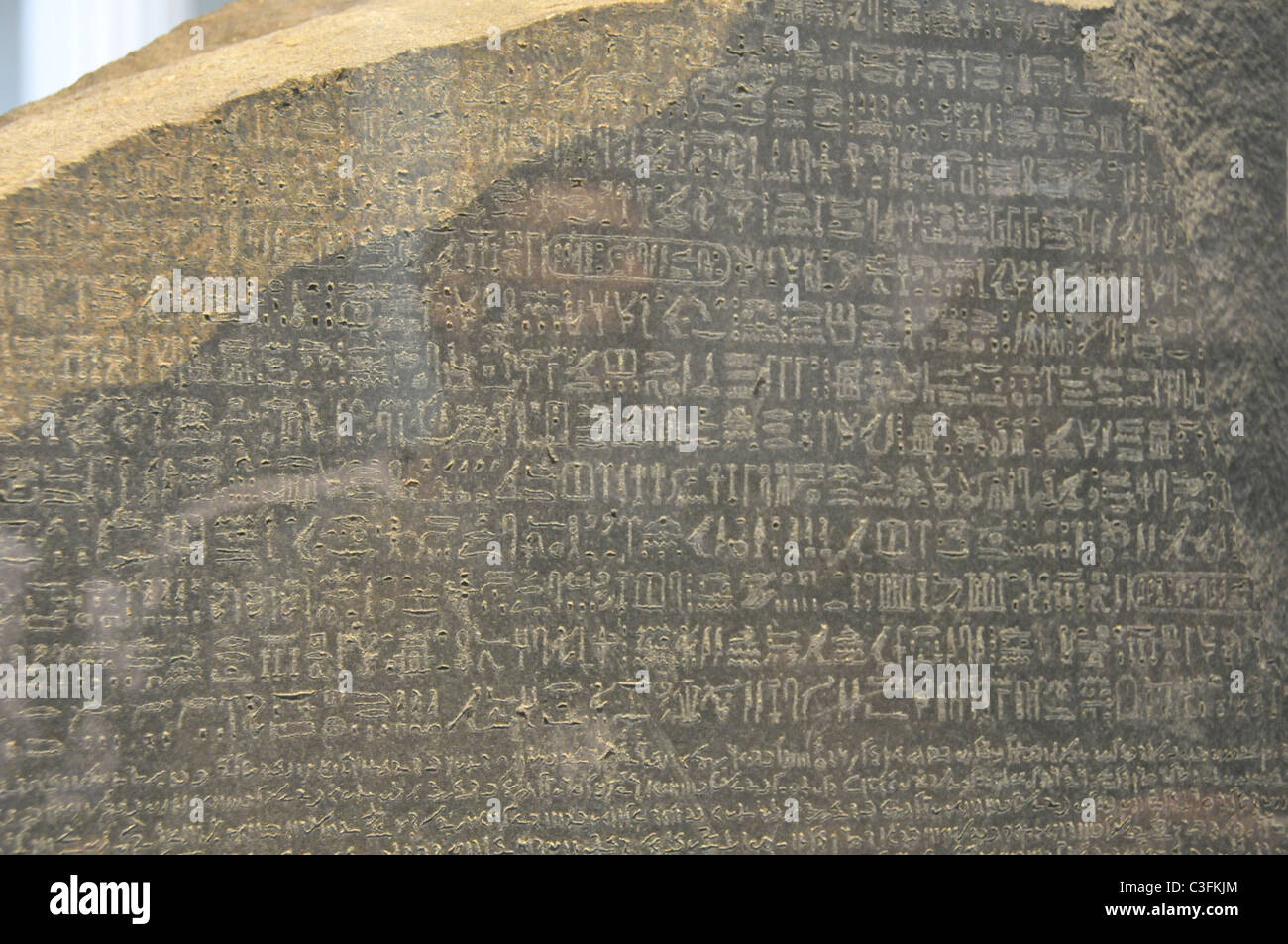 British museum stele rosetta immagini e fotografie stock ad alta ...