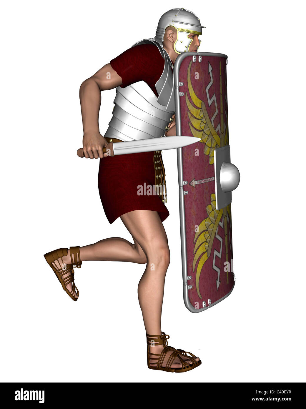 Soldato legionario romano immagini e fotografie stock ad alta ...