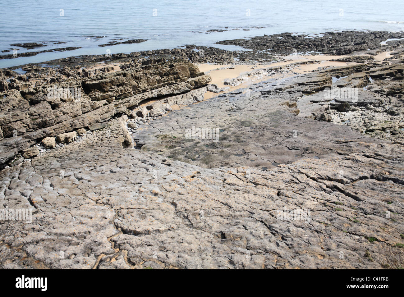 Stratificazione della roccia immagini e fotografie stock ad alta ...