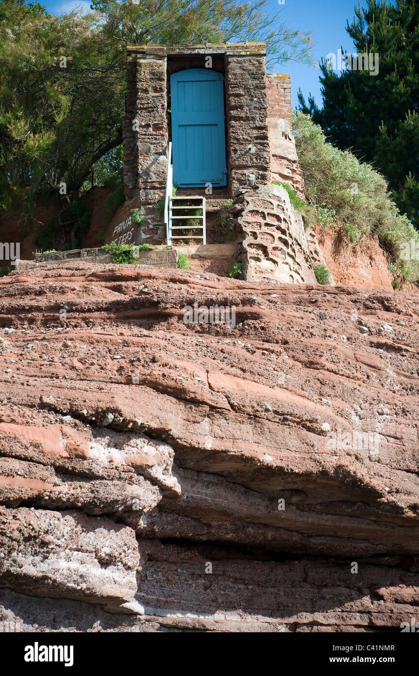 South devon sulla riviera inglese geopark immagini e fotografie stock ...