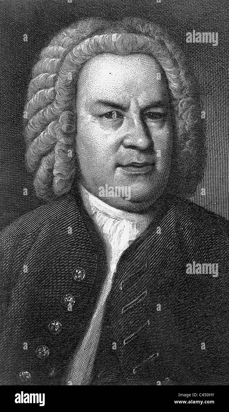 Johann sebastian bach compositore tedesco immagini e fotografie stock ...