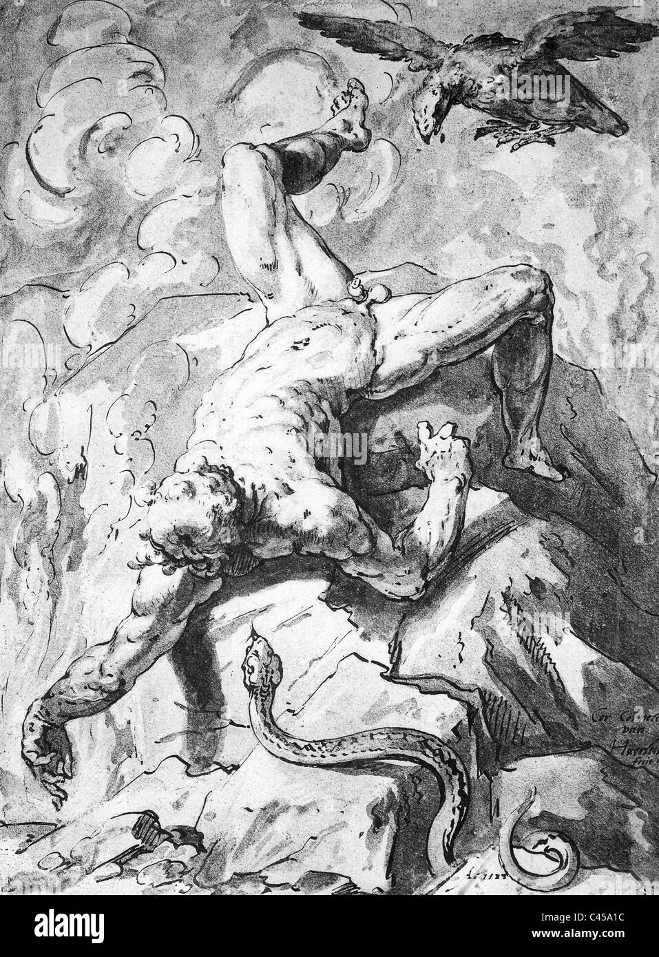 Il prometeo Foto e Immagini Stock in Bianco e Nero - Alamy