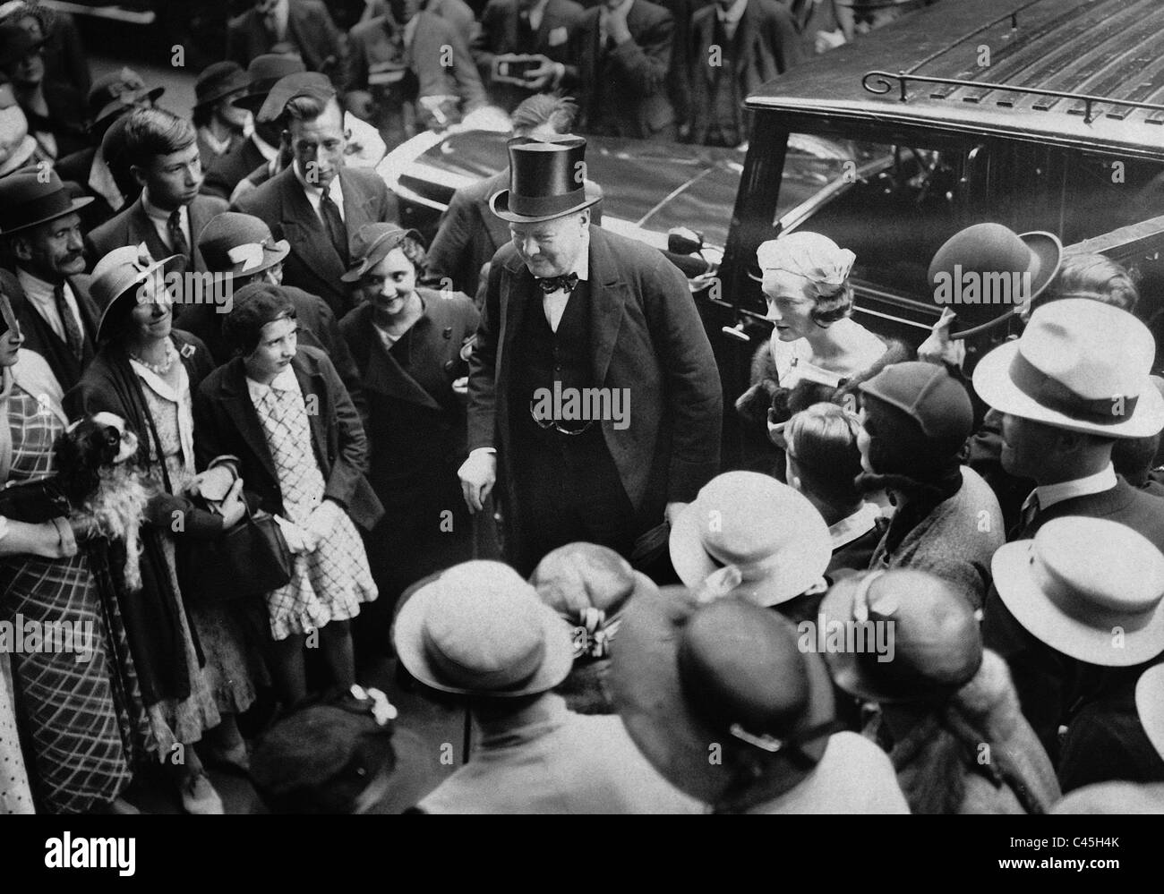 Winston churchill e sua moglie clementine Foto e Immagini Stock in ...