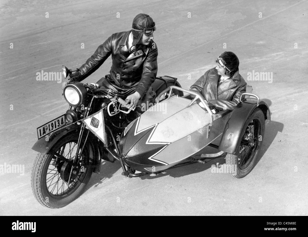 Motorcycle with a sidecar immagini e fotografie stock ad alta ...