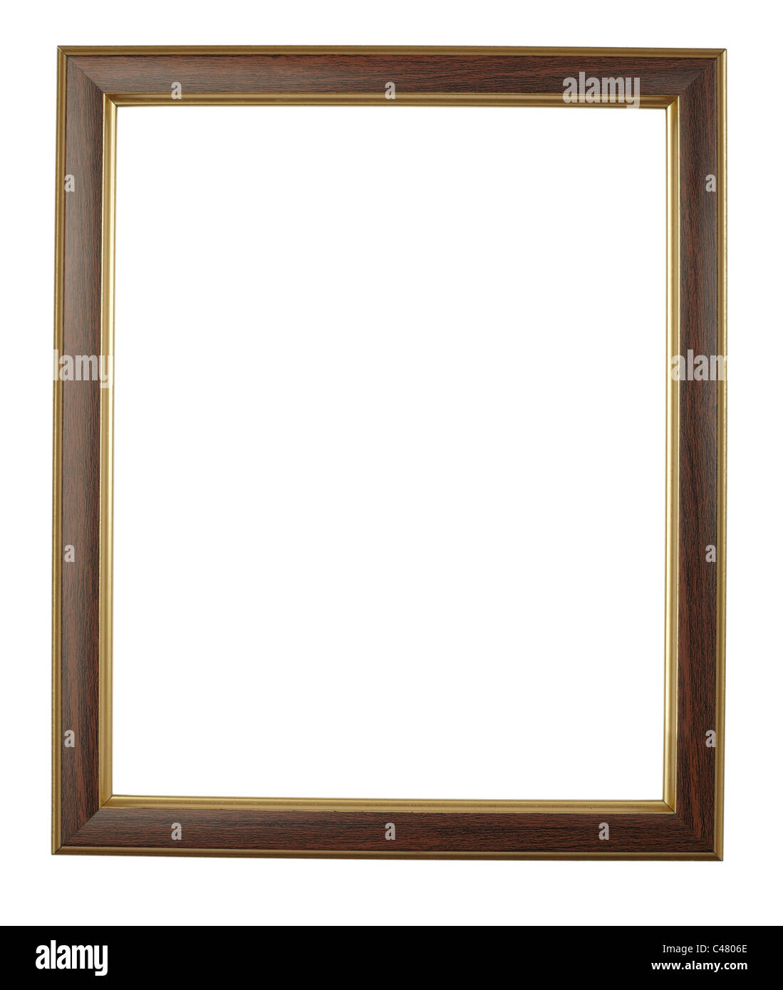 Cornice rettangolare in legno specchio immagini e fotografie stock ad ...