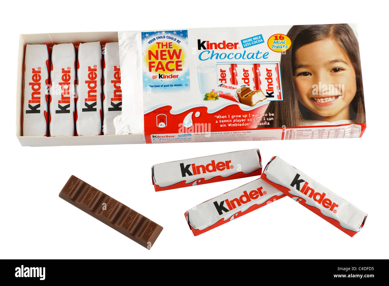 Kinder barretta di cioccolato immagini e fotografie stock ad alta ...