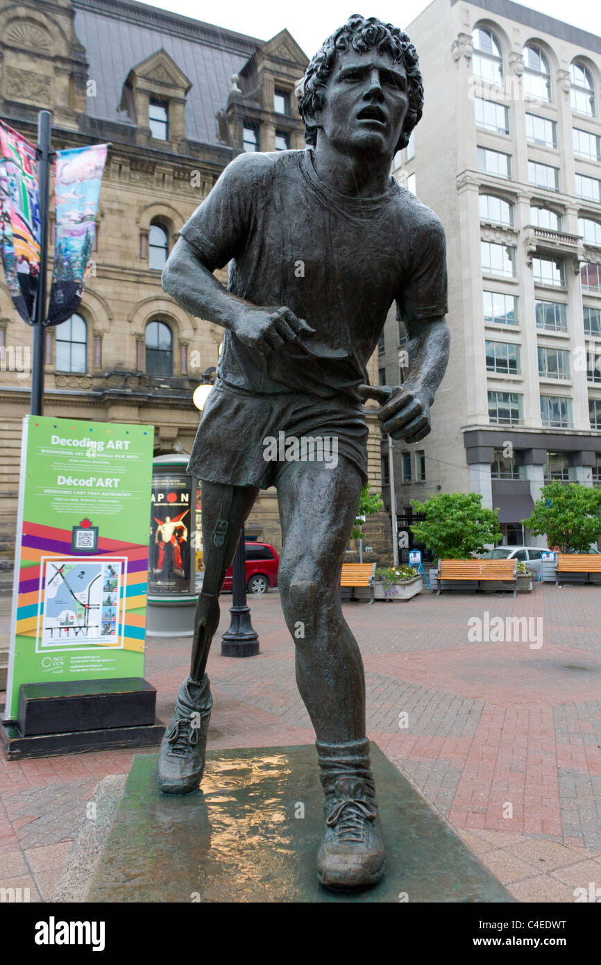 La statua di terry fox immagini e fotografie stock ad alta risoluzione ...