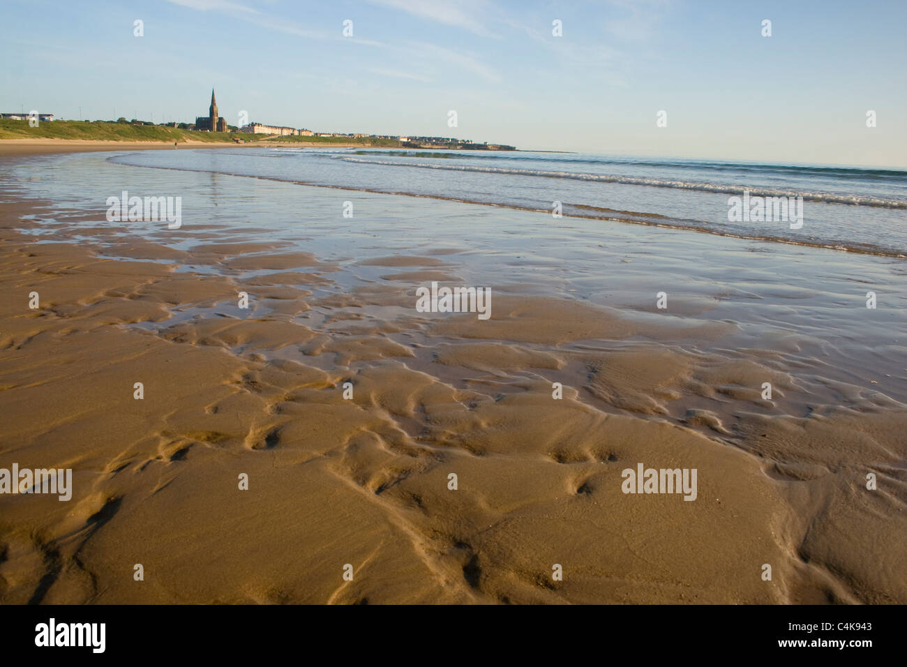 Spiaggia di sabbia lunga tynemouth immagini e fotografie stock ad alta ...