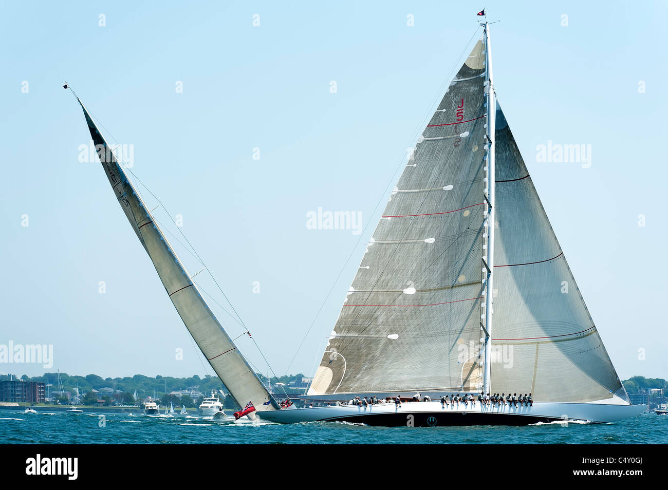 J class yachts immagini e fotografie stock ad alta risoluzione - Alamy
