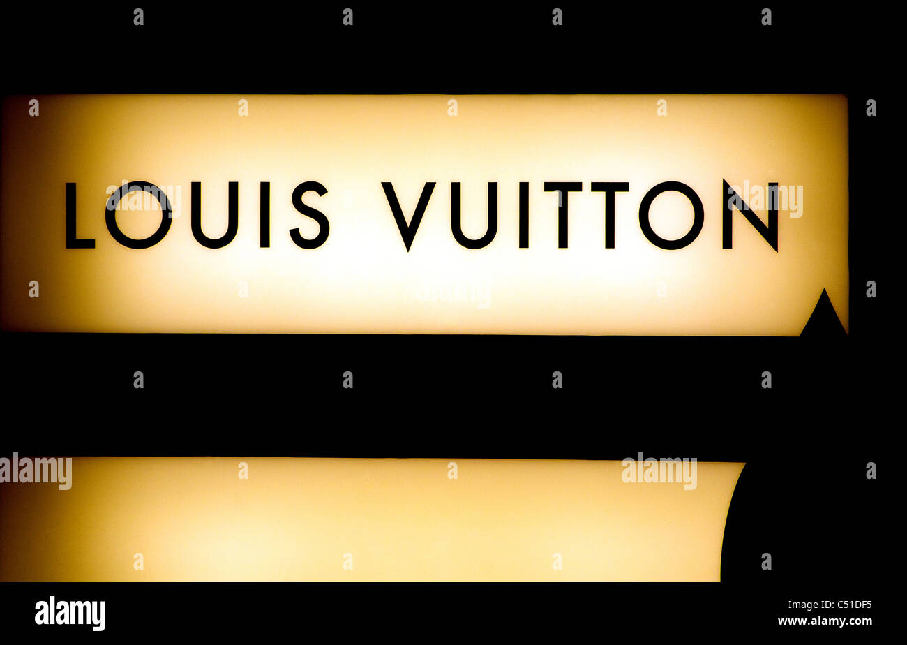 Logo del segno louis vuitton immagini e fotografie stock ad alta ...