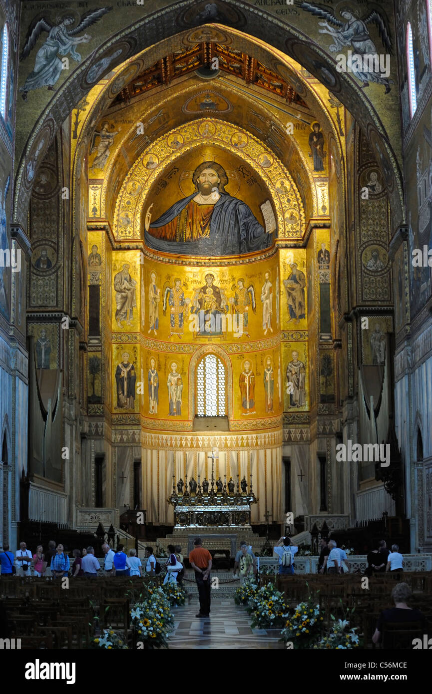 Cattedrale monreale abside immagini e fotografie stock ad alta ...