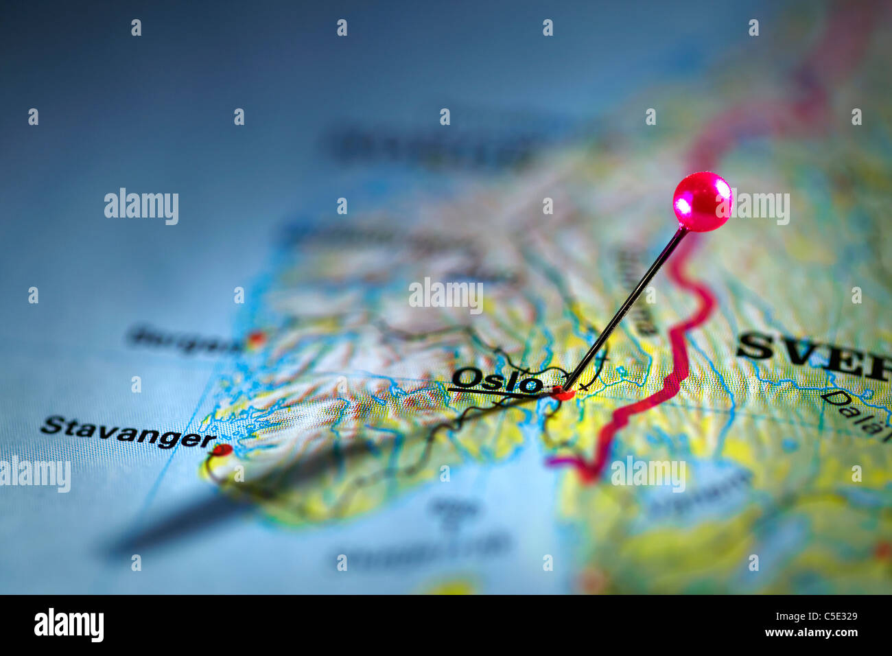 Mappa Di Oslo Immagini e Fotos Stock - Alamy