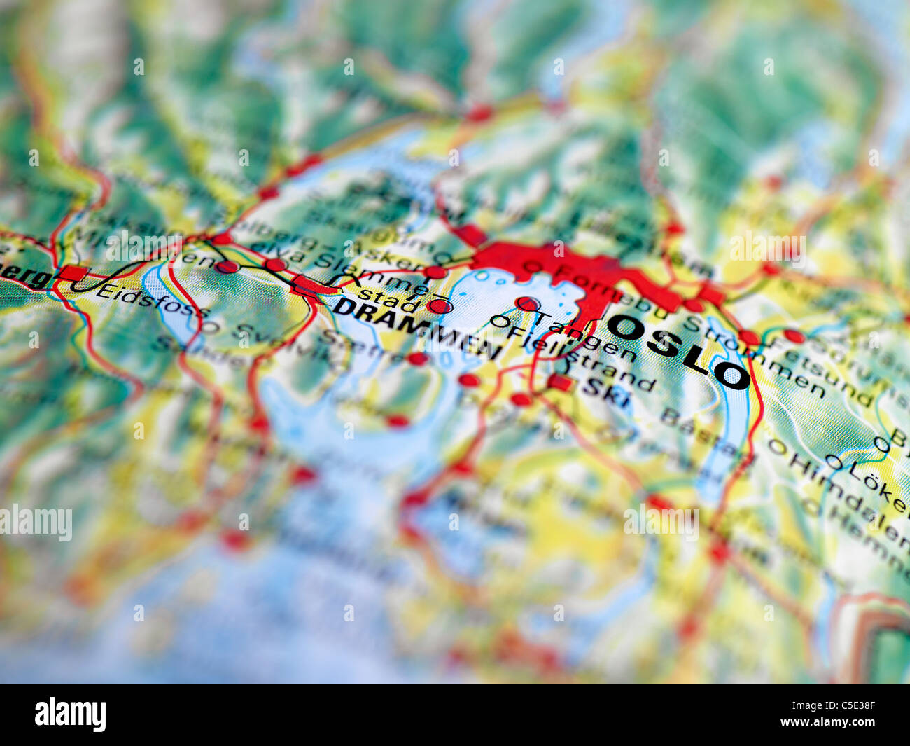 Mappa Di Oslo Immagini e Fotos Stock - Alamy