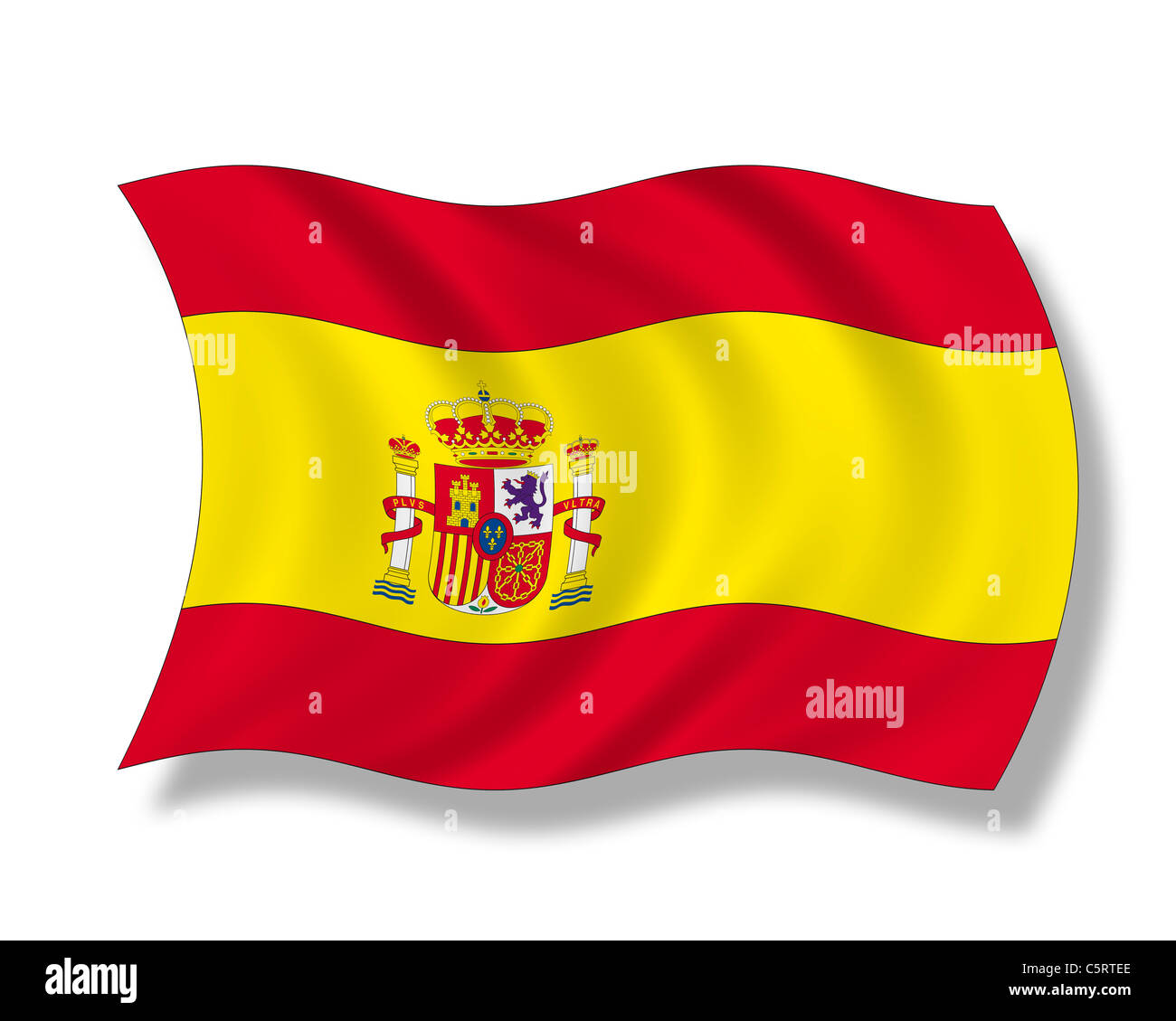 Bandiera della spagna Immagini senza sfondo e Foto Stock ritagliate - Alamy