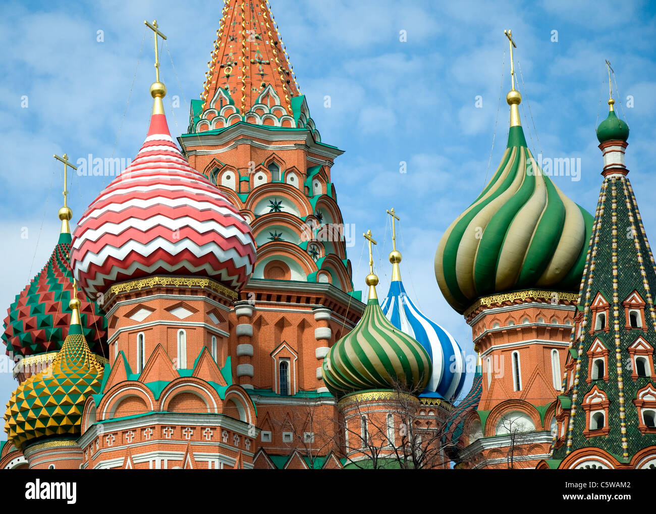 Cupole della cattedrale di san basilio immagini e fotografie stock ad ...