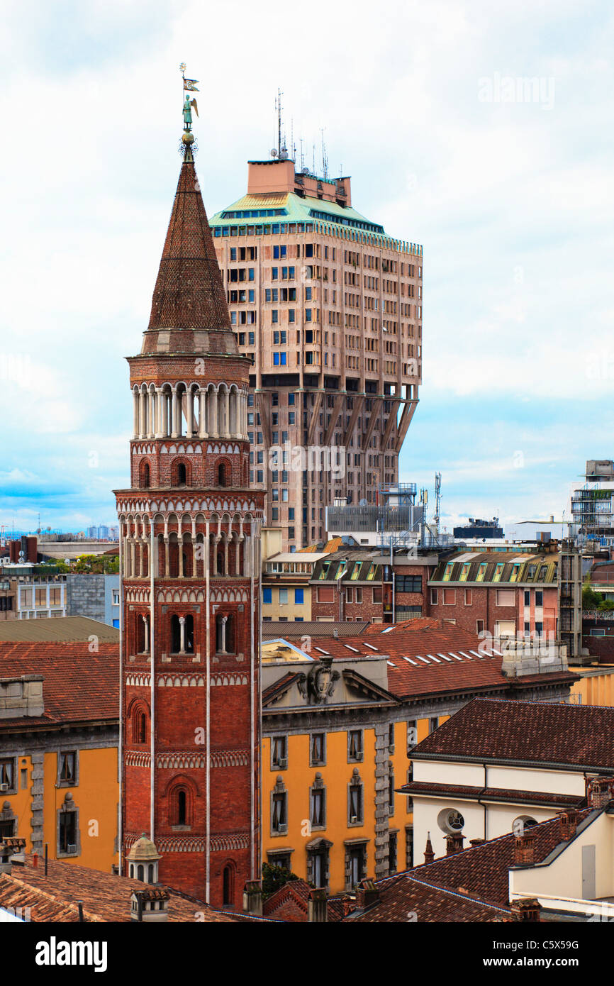 Vista aerea milano immagini e fotografie stock ad alta risoluzione - Alamy