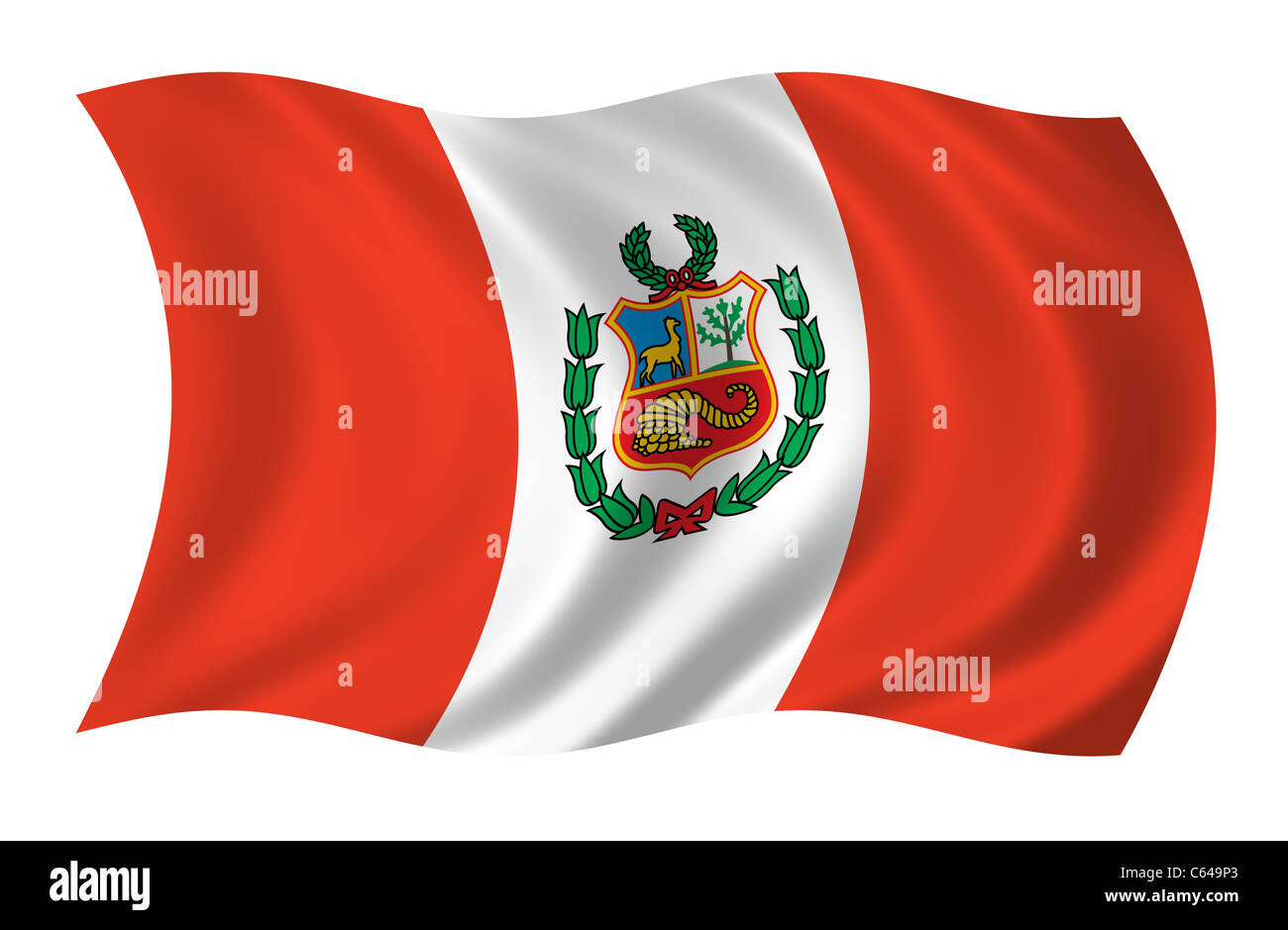 Peru flag immagini e fotografie stock ad alta risoluzione - Alamy