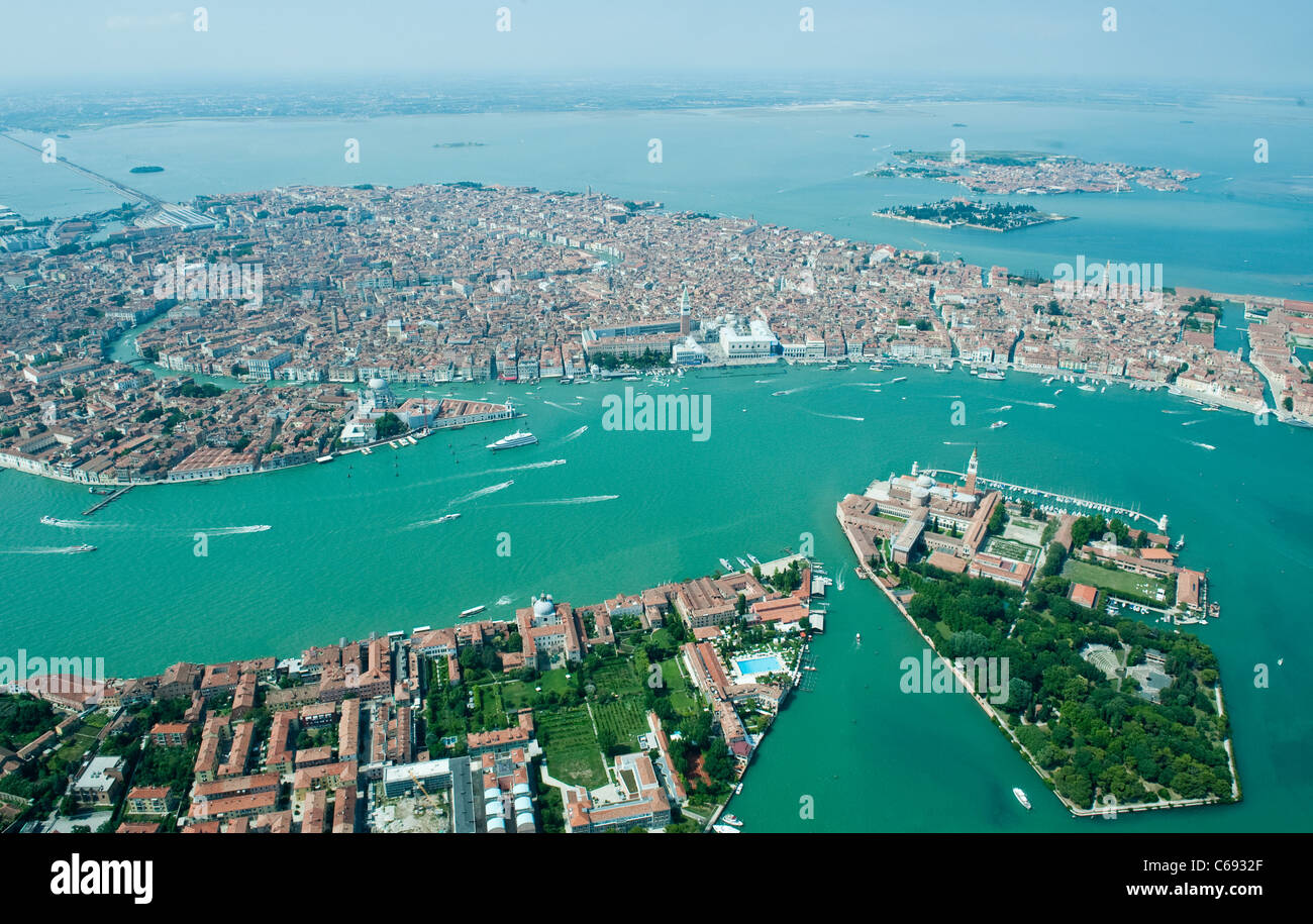Vista aerea di venezia immagini e fotografie stock ad alta risoluzione ...