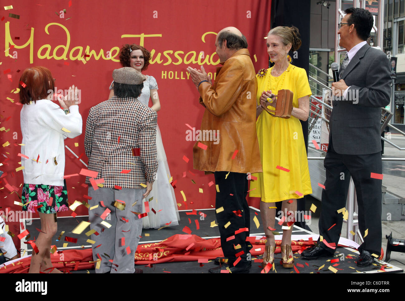 Jerry Maren e sua moglie Elisabetta Maren, cera figura di Judy Garland ...