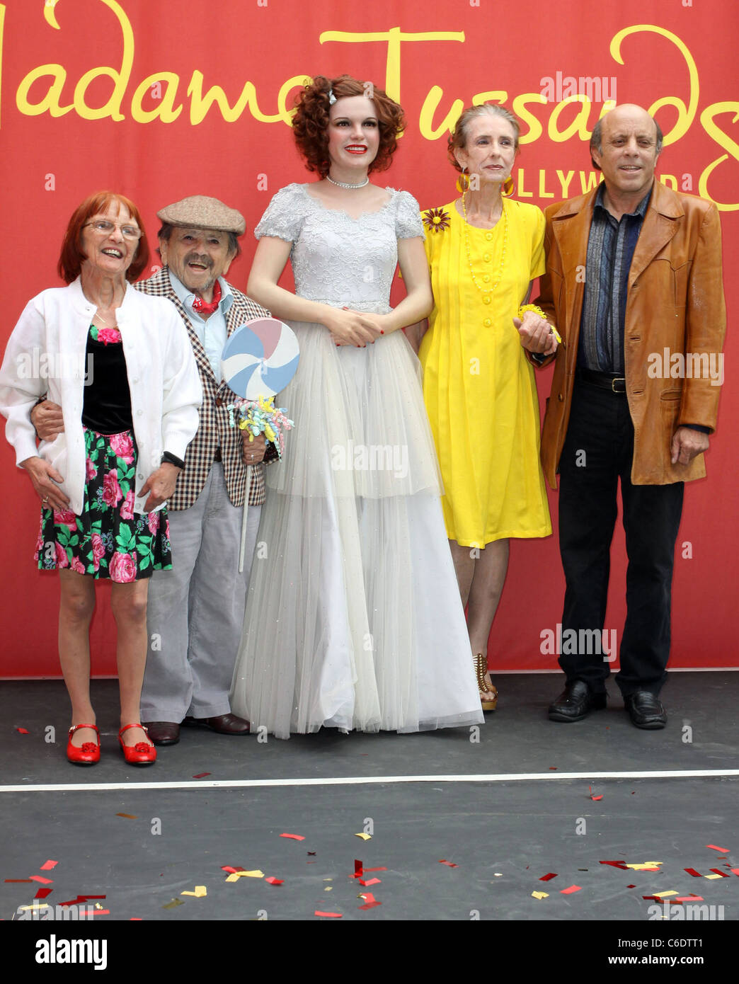 Jerry Maren e sua moglie Elisabetta Maren, cera figura di Judy Garland ...