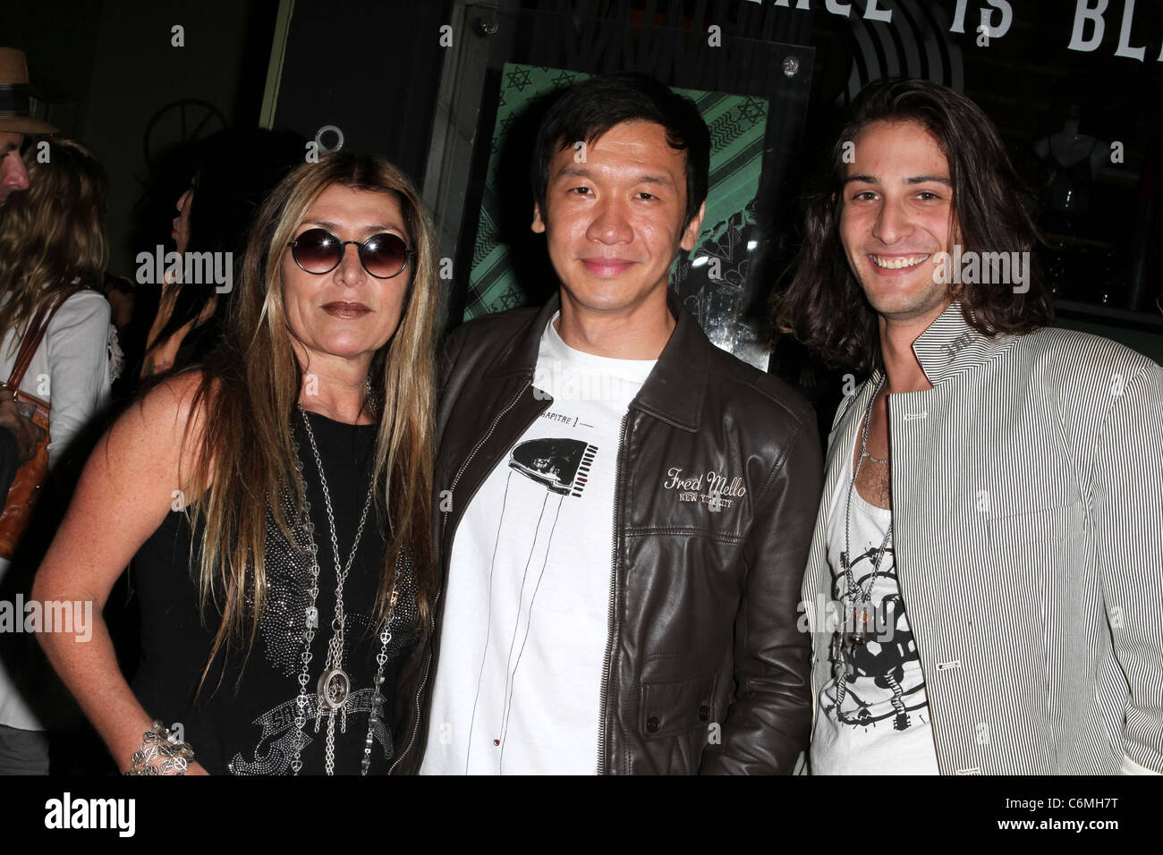 Julia Gerard, Chin Han e Barnet O'Hara Julia Gerard festeggia il suo ...