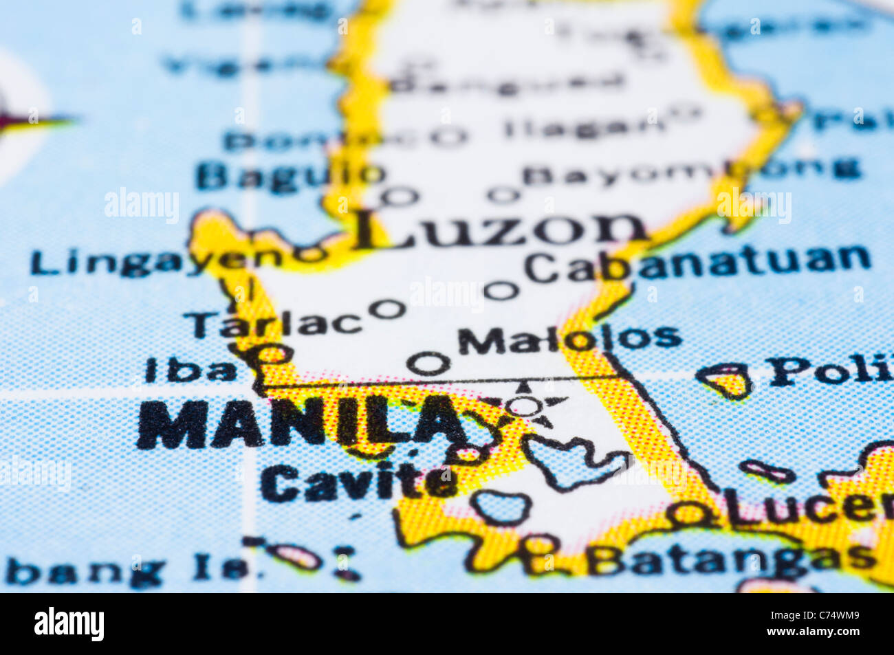 Philippines map immagini e fotografie stock ad alta risoluzione - Alamy