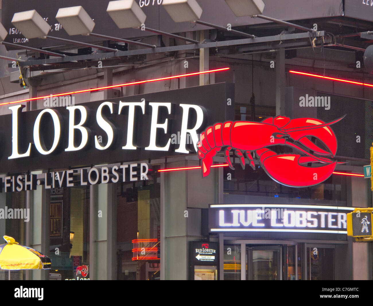 Red lobster restaurant new york immagini e fotografie stock ad alta ...