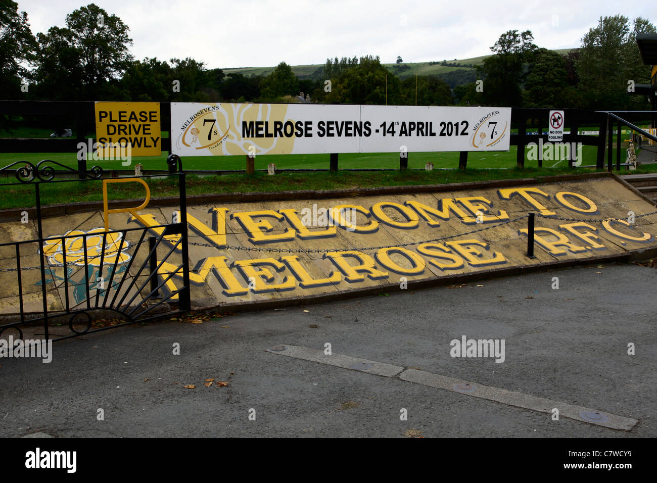 Melrose rugby immagini e fotografie stock ad alta risoluzione - Alamy