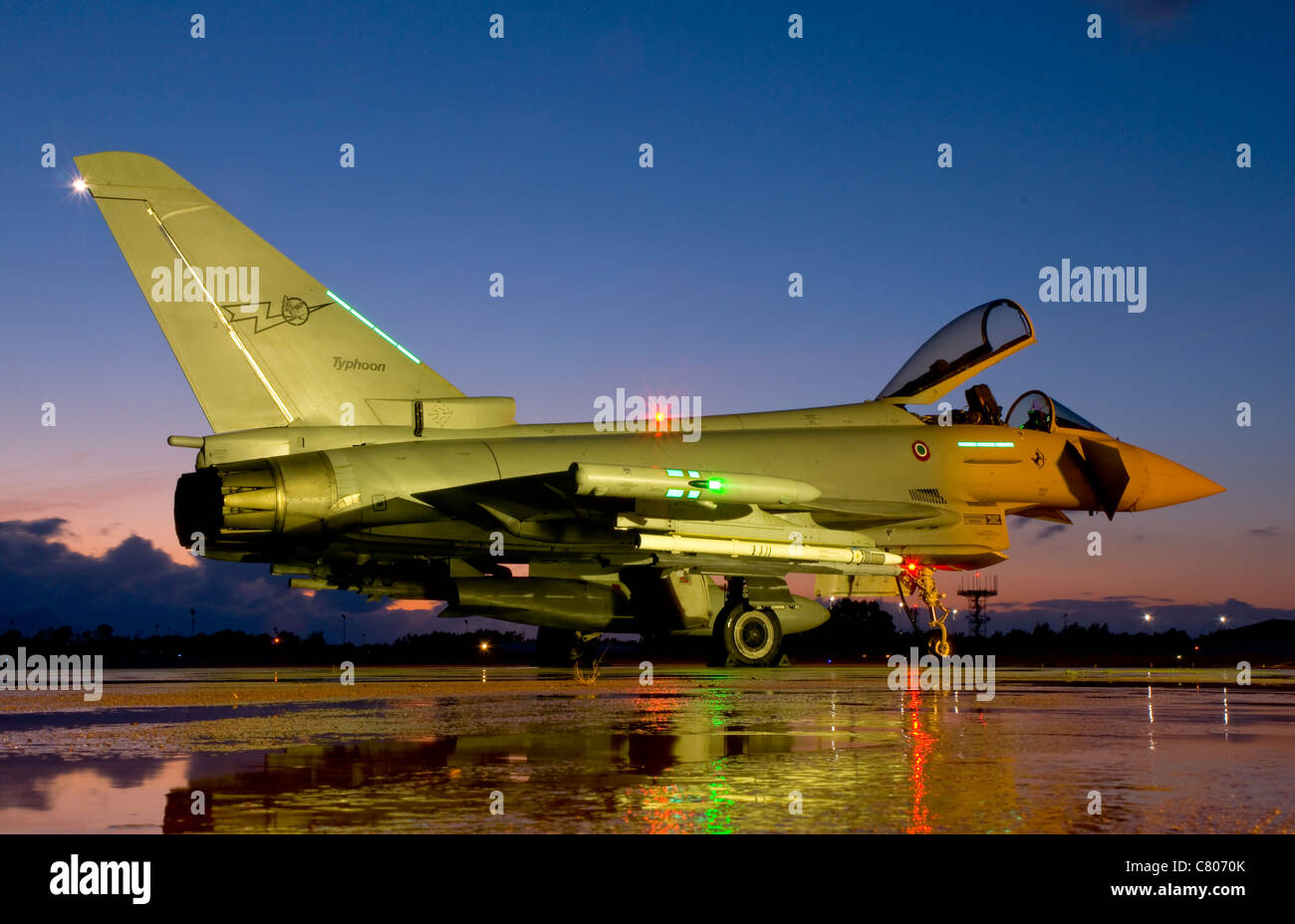 Italian air force eurofighter typhoon immagini e fotografie stock ad ...