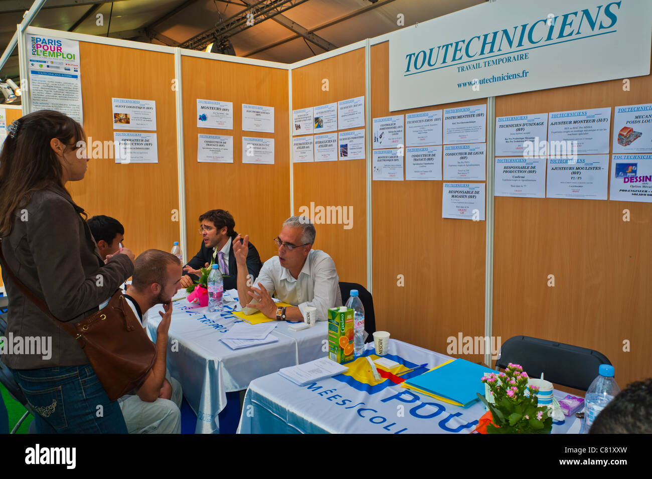 Agenzia di lavoro interinale francese immagini e fotografie stock ad ...