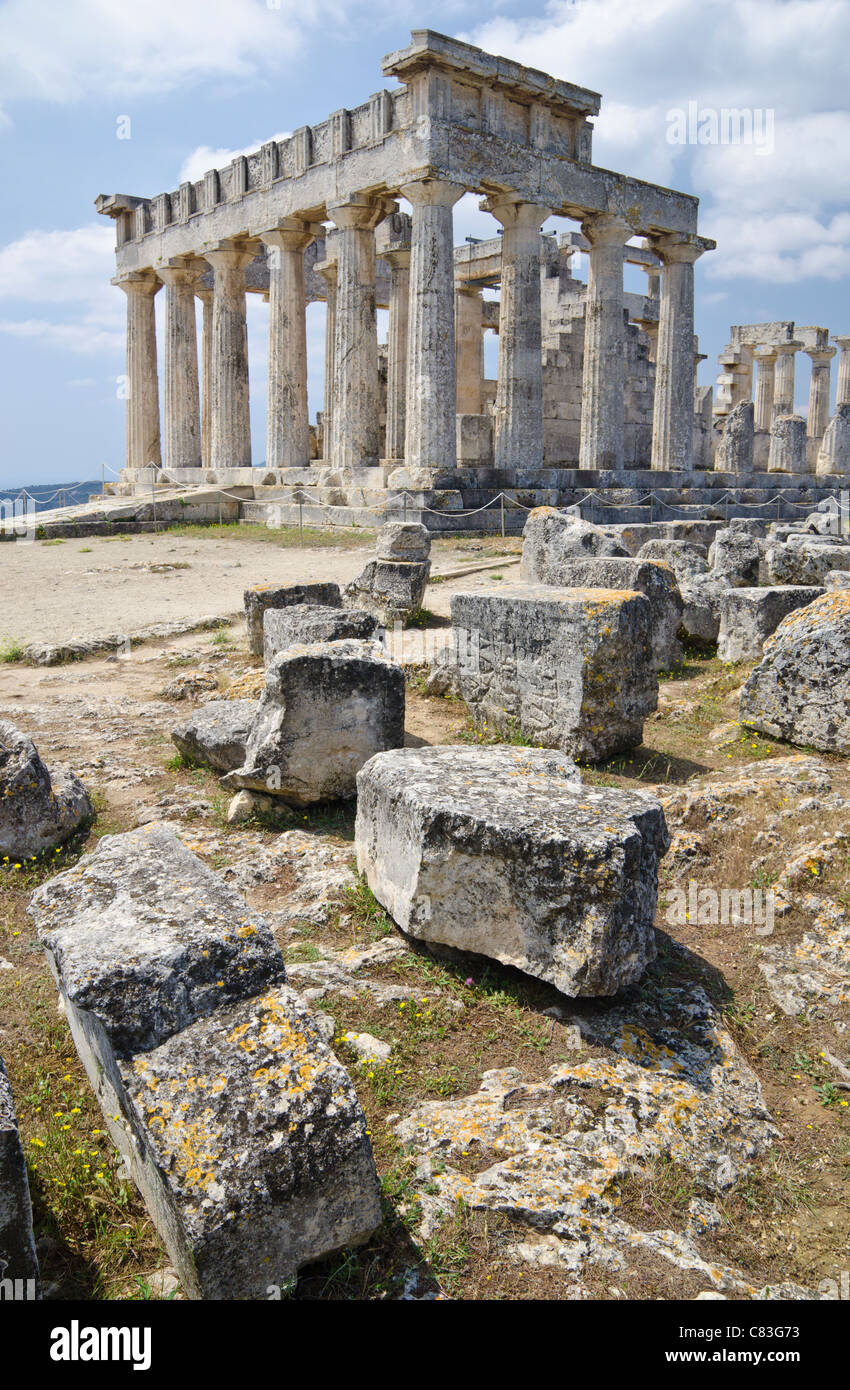 Egina tempio di afaia immagini e fotografie stock ad alta risoluzione ...