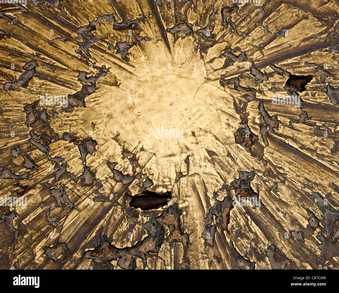 Gold brass brushed metal texture immagini e fotografie stock ad alta ...