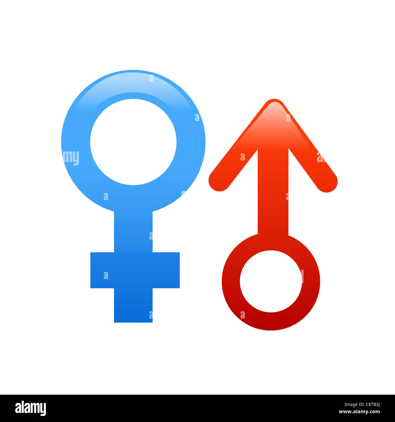 Simboli di genere maschile e femminile Immagini senza sfondo e Foto ...