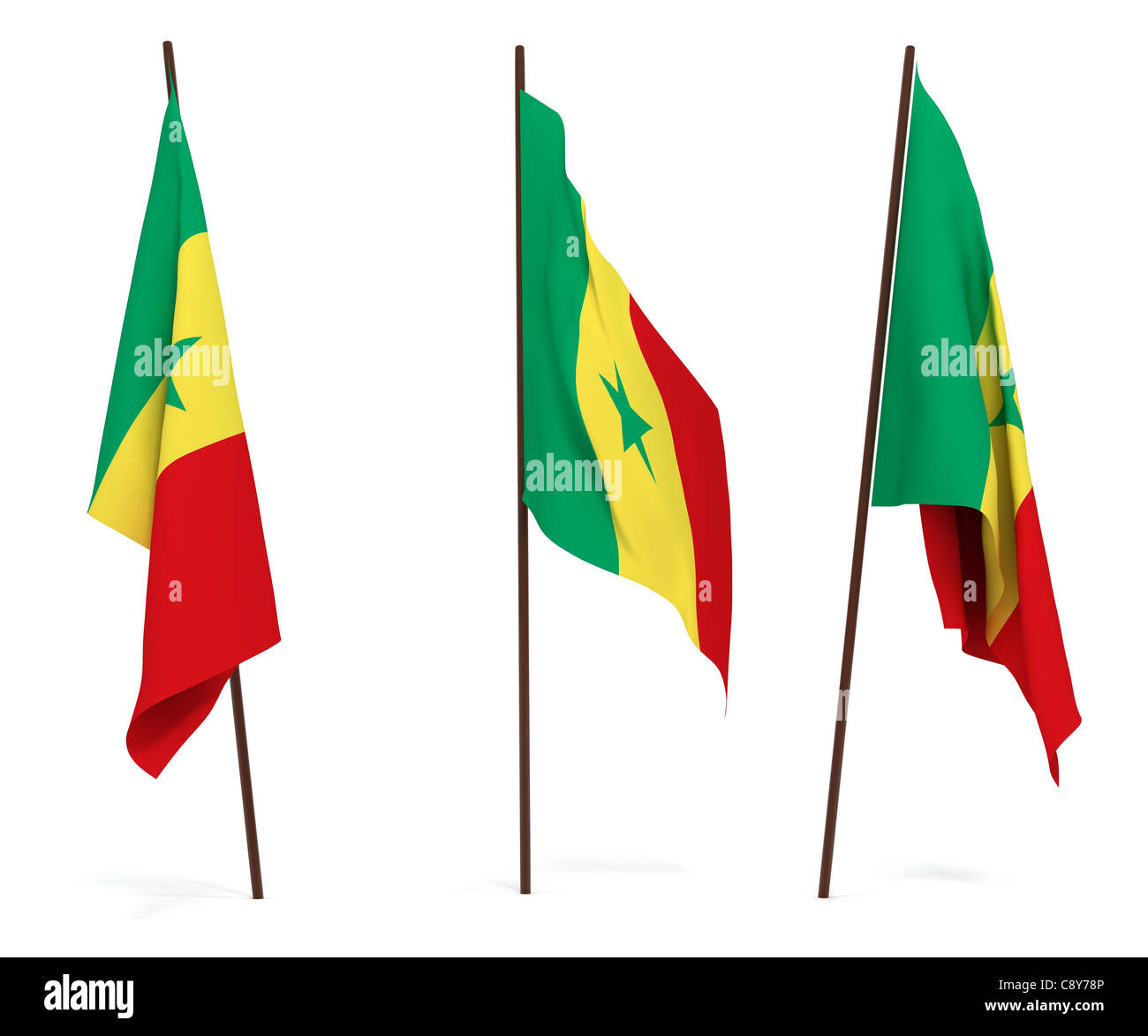 Bandiera del senegal immagini e fotografie stock ad alta risoluzione ...