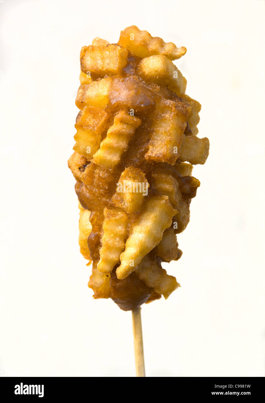 Gamja Hotdog venduto come cibo di strada a Seul, Corea del Sud - un ...
