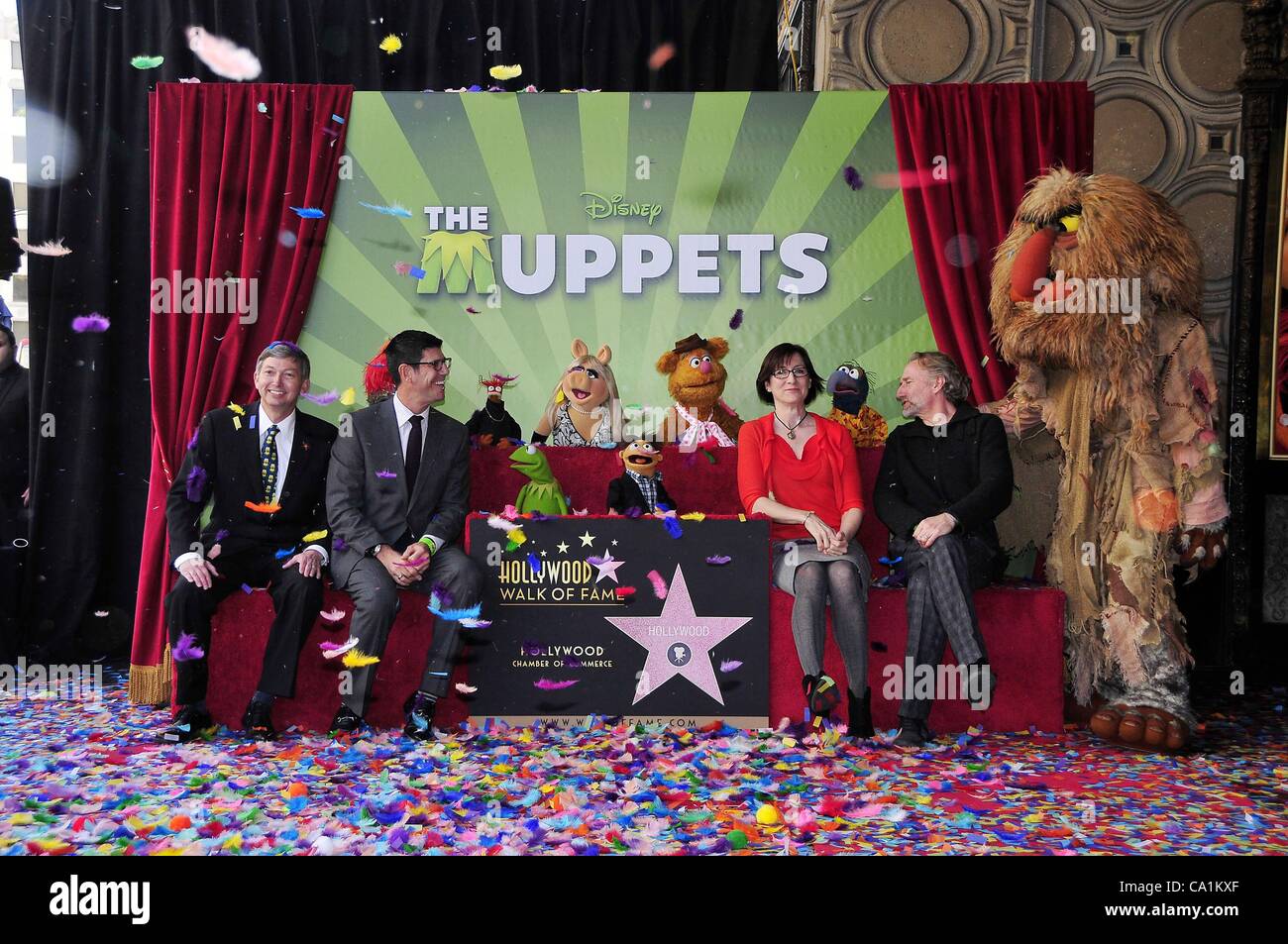 Leron Gubler, animale, ricco Ross, Pepe, Kermit, Miss Piggy, Walter ...