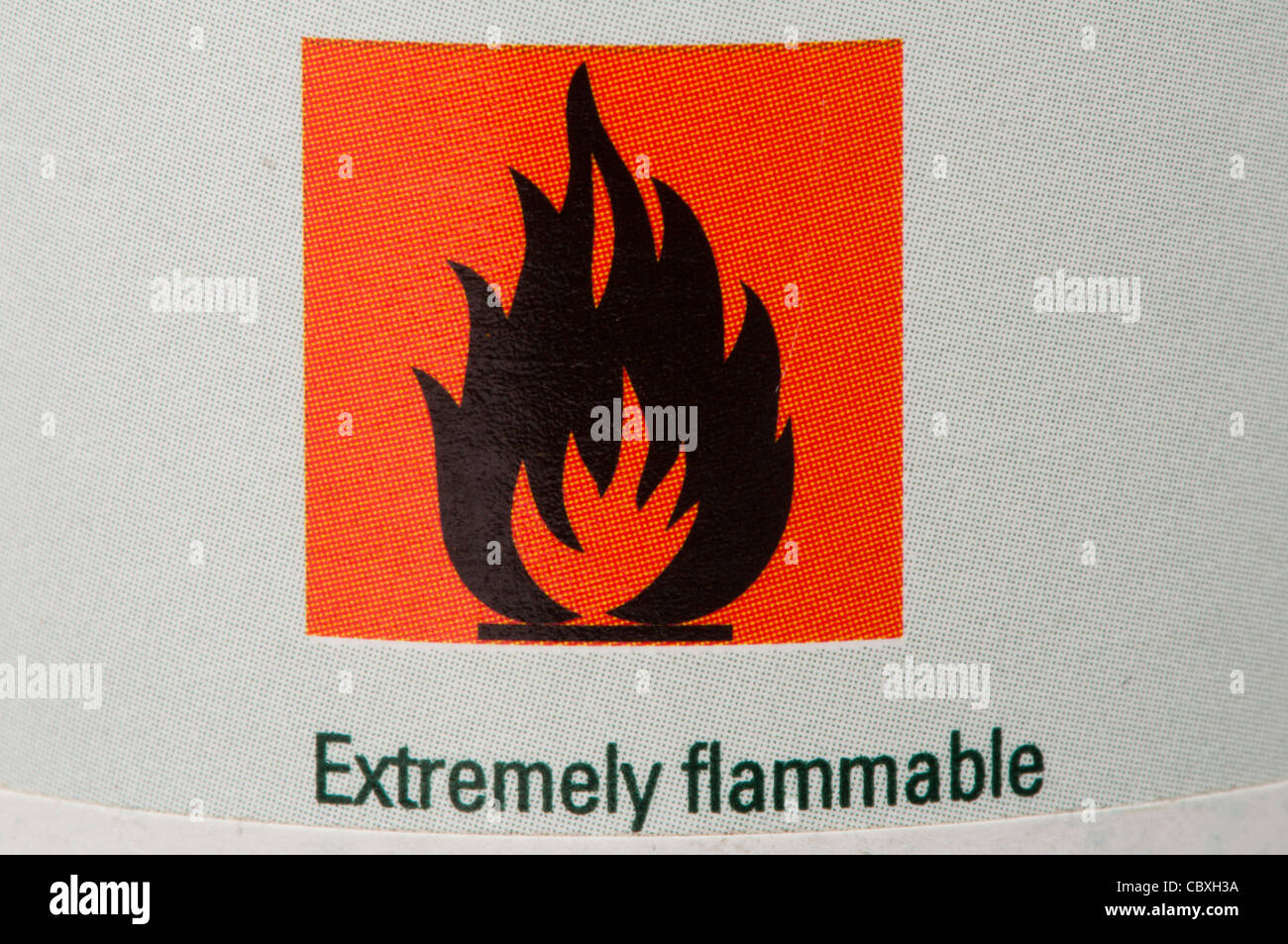 Segnale di pericolo liquido infiammabile immagini e fotografie stock ad ...